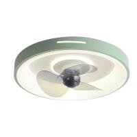 Quality Nordic Simple Smart LED Ceiling Fan Ultra-Thin Modern Design for Bedroom Dining for sale