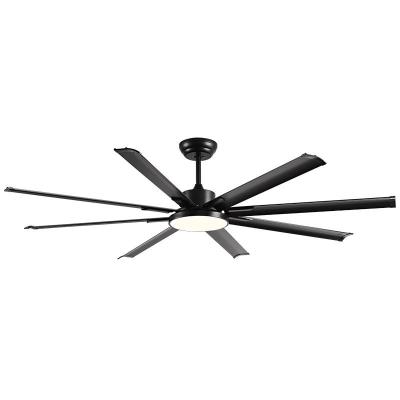 China HFBH Ceiling Fan Venda Quente 84 Polegadas 5 Velocidades Remotas 8 Laminas De Aluminio Ventiladores De Teto De Controle for sale