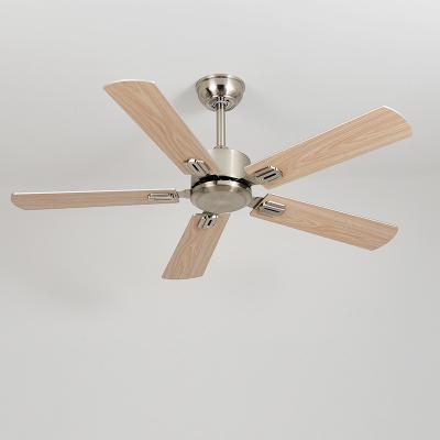 Cina Basso rumore Copper puro Dc motore in acciaio inossidabile BLDC Ventilatore di soffitto moderno con telecomando in vendita