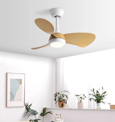 China 38-Inch Modern LED Ceiling Fan with 3 Blades DC Motor Remote Control Switch Project Installation for Living Room Interiors for sale