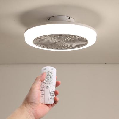 China Led Ceiling Fan 2022 New Trending Smart Remote Control 23 Inch Bedroom Ceiling Fan Light for sale