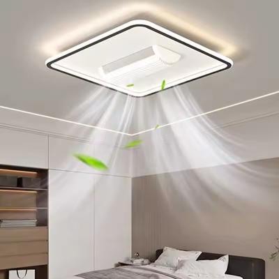 China Wholesale factory Modern Luxury Decorate Room or Hotel Ceiling Fan Light Recessed Smart LED Ceiling Fan Lamp With Remote Control for sale