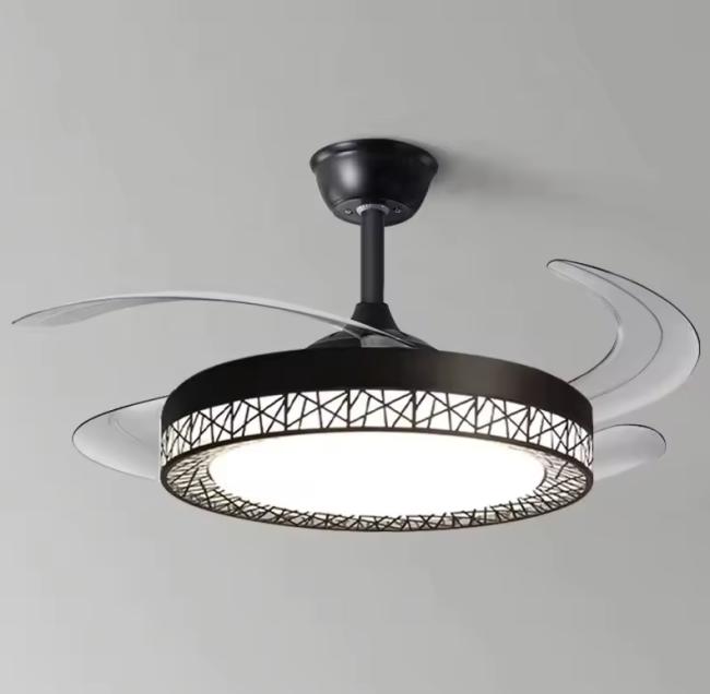 Remote Controlled Ceiling Fan with Light Fancy Pendant Lights Ceiling Fan Chandelier Combo Lighting Remote Control