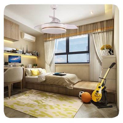 China Munafacturer Indian Orient Style Remote Control White Color False  Ceiling Fan for sale