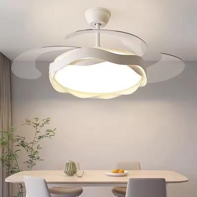Factory wholesale  source factory  42-Inch High-End Ceiling Fan with Mute Light Simple Short ABS Blades Remote Control and DC Power Source