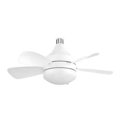 China wholesale    Dimmable Lamp E27 Socket LED Bulb 5 Blade Fan Light Led Bulb With Fan for sale