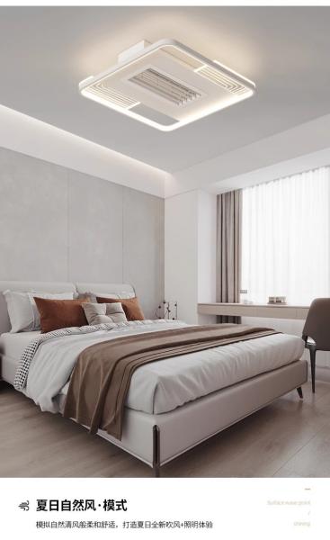 Quality Factory wholesale Minimalist Bladeless Ceiling Fan With Light , Multi-Shape for sale