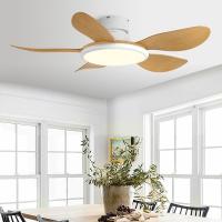 Quality 52 Inch Retro LED Inverter Ceiling Fan With Night Light Modern Design for sale