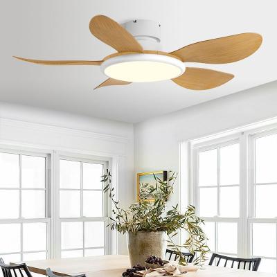 China Wholesale factory 52 Inch Retro LED Inverter Ceiling Fan With Night Light Modern Design for sale