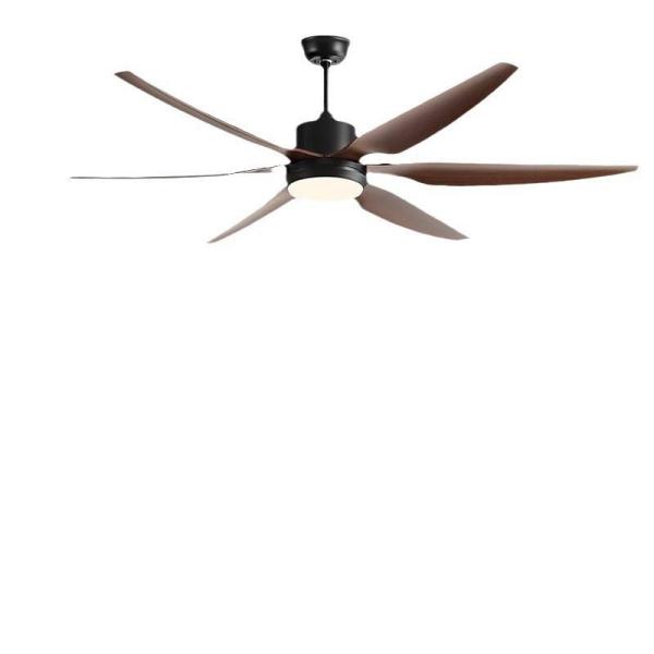 Quality Factory 66 Inch Indoor Decorative Ceiling Fan With Led Light 3 Colour Change Fan for sale