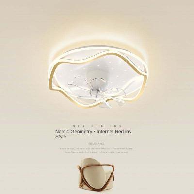 Cina 52 Ventilatore di soffitto senza lame con luce e telecomando in vendita