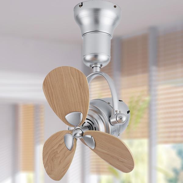 Quality Light Duty LED Ceiling Fan Lights , Wall Mounted Oscillating Fans With Remote for sale