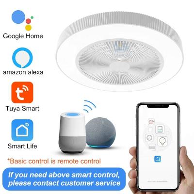 China Wholesale factory New LED Fan Lamp Wiht Light with Fan App Control Tuya Alexa Google Control for sale