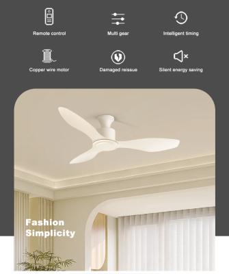 Cina Ventilatore da soffitto HFBH Modello 630 dal design moderno da 48 pollici con pale in ABS bianco in vendita