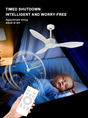 Cina Ventilatore da soffitto HFBH Modello 630 dal design moderno da 48 pollici con pale in ABS bianco in vendita