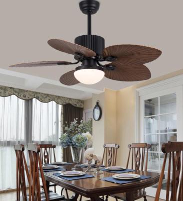 China 52 Inch Ceiling Fan with Light Kit  with Remote Control 5-blades ABS Fan Light for sale