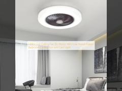 Creëer een comfortabele omgeving met een 220V LED plafondventilator en afstandsbediening