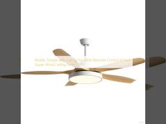 wholesale, manufacturer, factory，batch,tailered, customized   Nordic Simple ABS Ceiling Fan With Remote Control 61 Inch Super Wind Ceiling Fans