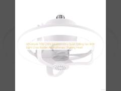 110V-240V Ventilatore di soffitto ultra silenzioso moderno con aria leggera