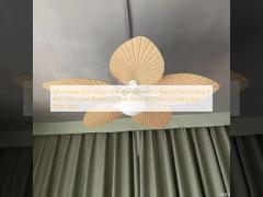 220v Tropical Retro Decorativo Fan Fan Fan Fan Fan Fan Fan Fan 5 ABS Palm Leaf Blades Dc Bldc Control remoto de las células con luz
