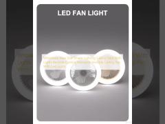 Wholesale    New Star Shape Lighting Ceiling Fans With Lights Remote Control Romantic Invisible Ceiling Fan With Led Lights
