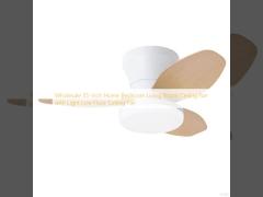 Wholesale   35-inch Home Bedroom Living Room Ceiling Fan with Light Low Floor  Ceiling Fan