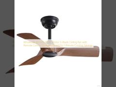 32 Zoll BLDC-Motor 3-Blade-Deckenventilator mit Fernbedienung Energieeffizient für ultimative Kühlersparnis