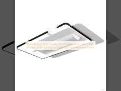 Manufacturer High Quality Decorative Indoor Ceiling Fan Modern HFBH Ceiling Fan With Light and Remote Control