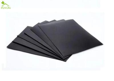 中国 スーパーマーケットの地上の構造1.0mmの反浸透カバーHDPE LDPEの黒のGeomembraneの生地はさみ金 販売のため