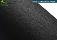 China 1m-8m Width Customized Geomembrane Fabric Polyethylene Rough Surface for sale