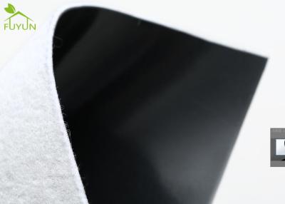 Cina fodere composite bianche di 0.3mm, membrana del geotessuto per drenaggio di terra in vendita
