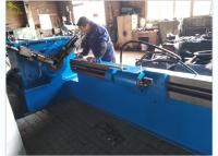 China Mining Automatic Chamfering Machine For Belt Roller Conveyor Dia 219mm for sale