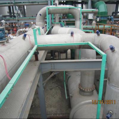 China Sulfuric Acid Handling Custom Sulfuric Acid Pipe With Anodic Protection for sale