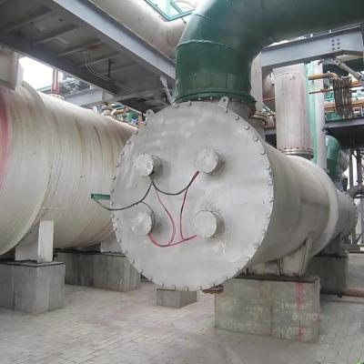 China Corrosion Resistance High Temperature Custom Anodic Protection Sulfuric Acid Cooler for sale