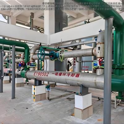 China Custom Anodically Protected Sulfuric Acid Cooler With High Heat Transfer Efficiency for sale