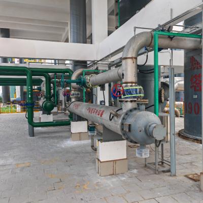 China Anodic Protection Sulfuric Acid Cooler With Corrosion Resistant First Absorption for sale