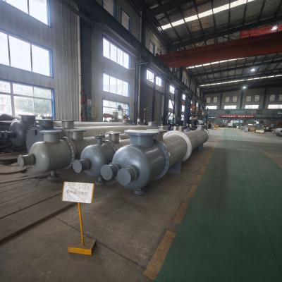 China Custom Corrosion Resistant Anodic Protection Heat Exchanger for Sulfuric Acid with Extended Longevity and Optimized Thermal Transmission Dry Acid Cooler for sale