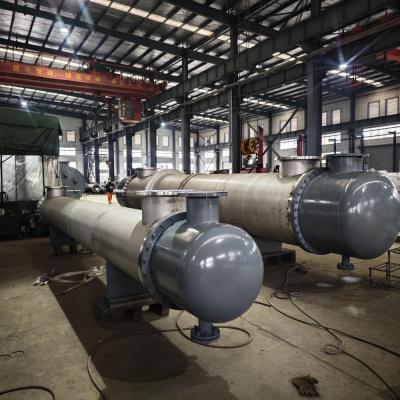 China Custom Corrosion Resistant Anodic Protection Sulfuric Acid Cooler First Absorption for sale