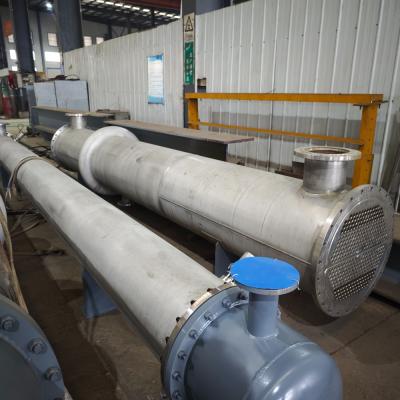 China Custom Anodic Protection Sulfuric Acid Cooler With Corrosion Prevention for sale