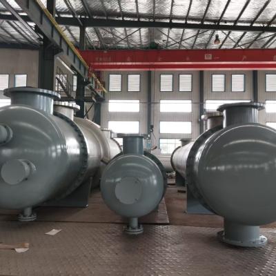 China Anodic Protection Sulfuric Acid Cooler with Corrosion Resistant and High Efficiency Heat Transfer for Acid Cooling Systems Oleum Cooler for sale