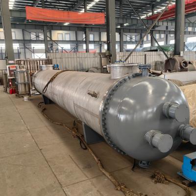 China Anodic Protection Sulfuric Acid Cooler With Corrosion Resistance High Heat Transfer for sale