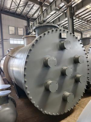 China Corrosion Resistant Anodically Protected System for Sulfuric Acid Cooler with High Temperature Resistance and Turbulent Flow Design Dry Acid Cooler for sale