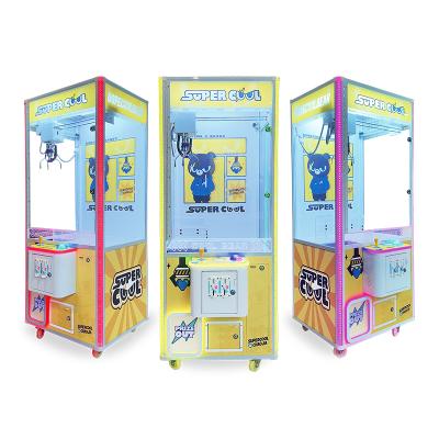 China Cool Bear Wooden Standerd Claw Machine (luxury Version) | New Game Console Features Brighter Lighting for sale