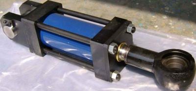 China blue color hydraulic cylinder for sale