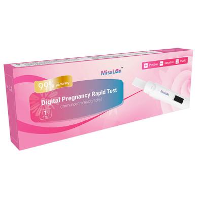 Cina 30 mesi una gravidanza di risposta di Kit Urine Strip For OTC della prova di Digital HCG di punto prima in vendita