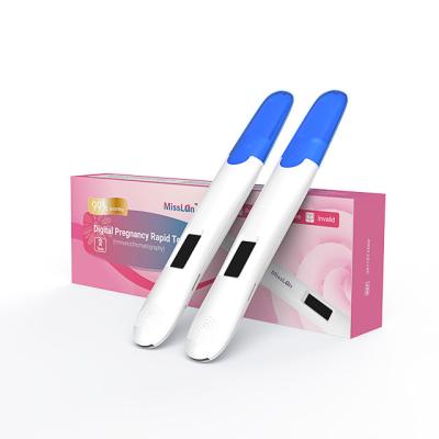 Cina prova di gravidanza HCG di 510k MDSAP Digital nel mezzo della corrente con il risultato rapido in vendita