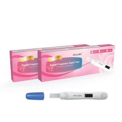 Cina manifestazione di Kit With Digital Accurate Result del test di gravidanza del CE ANVISA di 10mIU/mL 510k in vendita