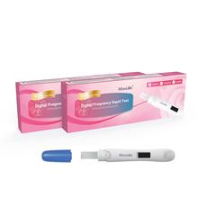 Cina Prova Kit Individual Pouch + scatola dei colori di Digital HCG di accuratezza del ODM 99,9% in vendita