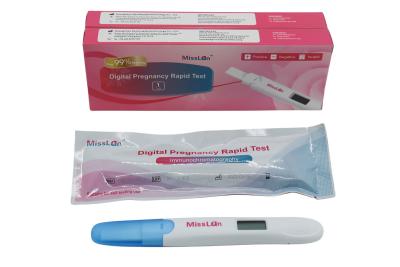 Cina 510k OEM 10mIU/mL del corredo del test di gravidanza del CE ANVISA Digital in vendita