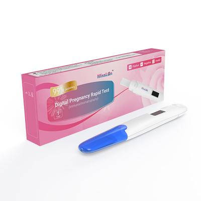 Cina Test di gravidanza Kit For OTC 25mIU/mL del CE ANVISA Digital di FDA 510k in vendita
